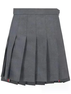 Thom Browne Rwb Pleated Mini Skirt