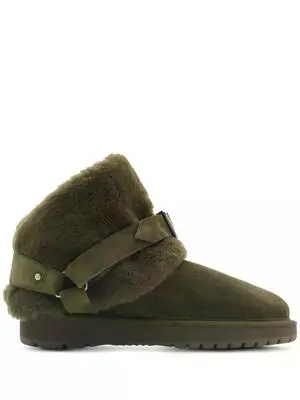 Burberry Shearling Buckle Boots