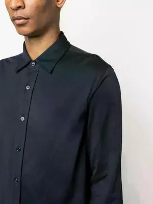 Brioni Spread-collar Cotton Shirt