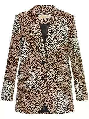Michael Kors Cheetah-print Blazer - Neutrals