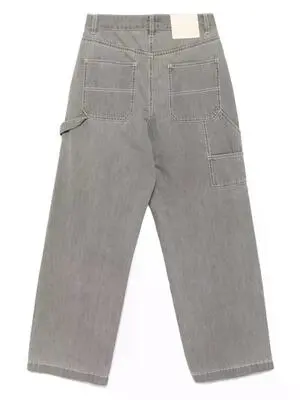 CHOCOOLATE Wide-leg Work Jeans