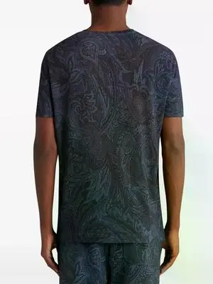 Etro Paisley-print Short-sleeve T-shirt