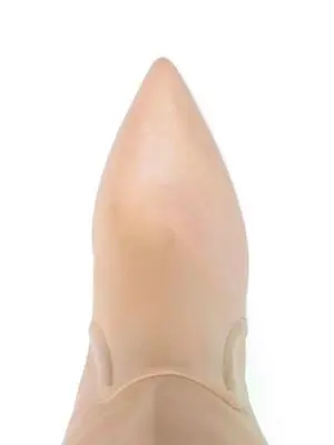 Paris Texas Anja 70mm Leather Boots - Neutrals