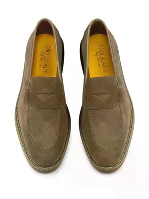 DOUCAL'S Suede Loafers - Brown