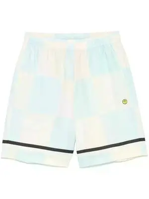 BARROW Check-pattern Shorts