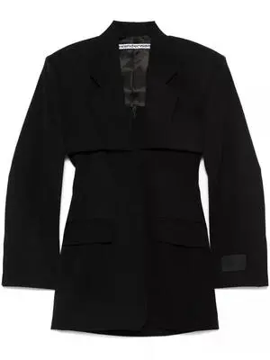 Alexander Wang Layered Mini Dress - Black