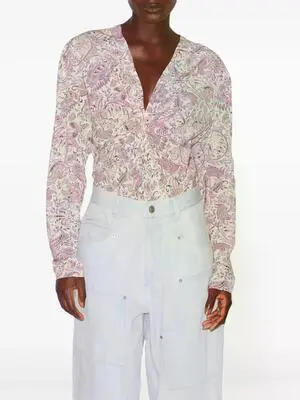 MARANT ETOILE Zekia Blouse - Neutrals