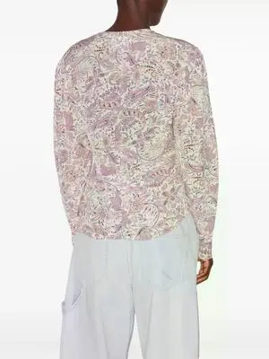 MARANT ETOILE Zekia Blouse - Neutrals