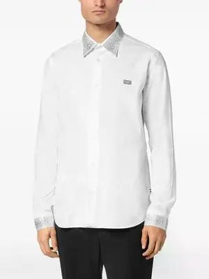 Philipp Plein Crystal-embellished Shirt