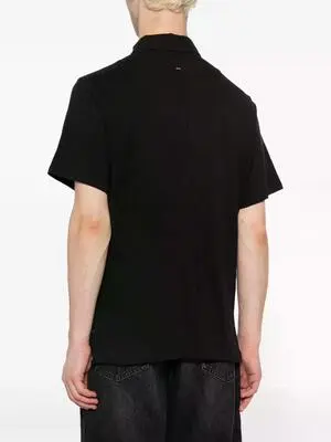Rag & Bone Classic Flame Cotton Polo Shirt