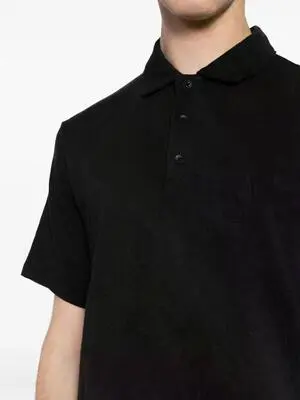 Rag & Bone Classic Flame Cotton Polo Shirt
