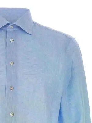 BORRIELLO NAPOLI Nigel Shirt - Blue
