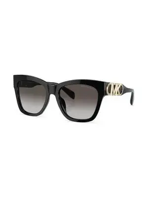 Michael Kors Logo Plaque Tinted Sunglasses - Black