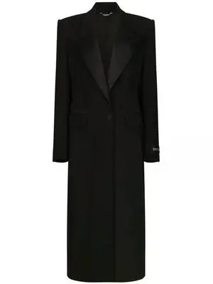 Dolce & Gabbana Peak-lapel Single-breasted Coat