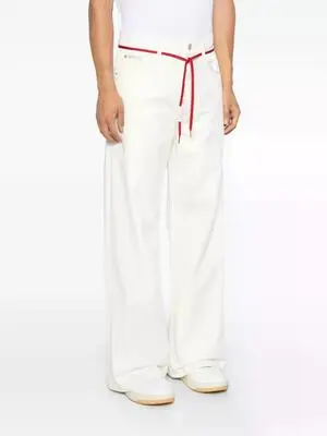 Marni Logo-embroidered Jeans