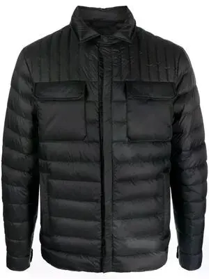 Kiton Padded Quilted Shirt Jacket