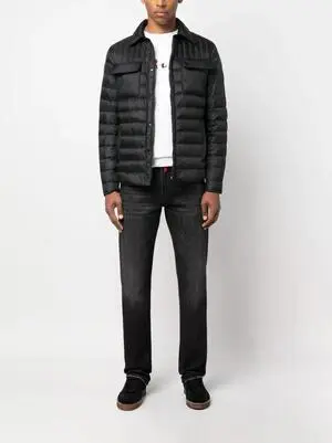 Kiton Padded Quilted Shirt Jacket