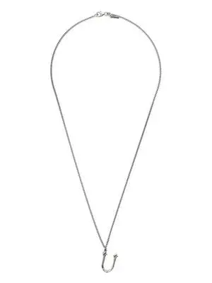 Emanuele Bicocchi Alphabet Pendant Necklace