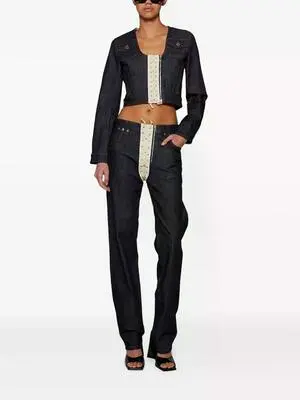 JEAN PAUL GAULTIER Cropped Denim Jacket