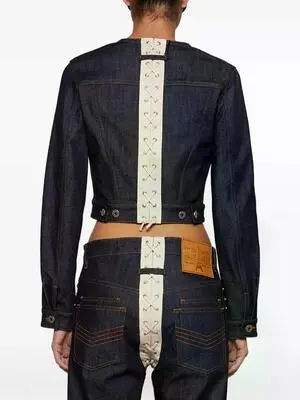 JEAN PAUL GAULTIER Cropped Denim Jacket