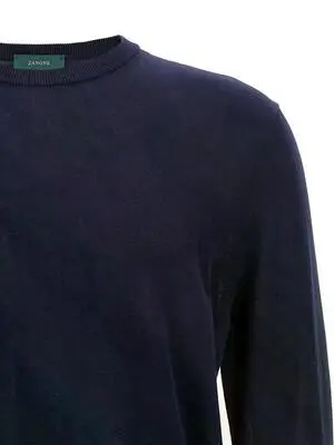 ZANONE Cotton Sweater - Blue
