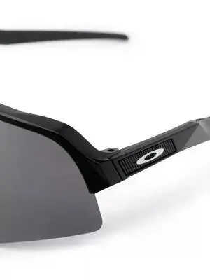 Oakley Oversized Visor Sunglasses - Black