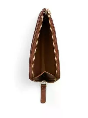 Marc Jacobs The Leather Top Zip Multi Wallet - Brown