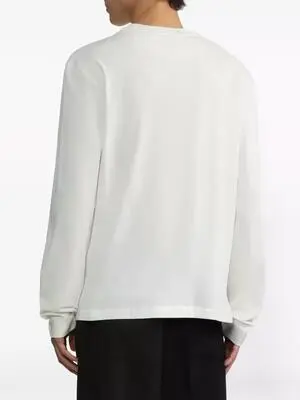 JIL SANDER Logo-patch Cotton T-shirt