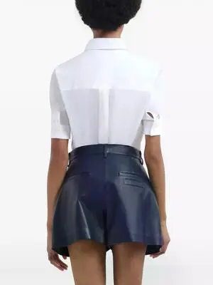 Marni Leather Shorts