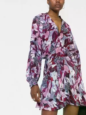 IRO PARIS Darsa Abstract-print Dress