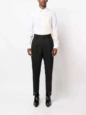Random Identities Tapered Stirrup Trousers