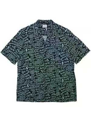 Ksubi Heroism Text-print Tencel Shirt - Black