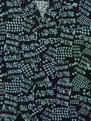 Ksubi Heroism Text-print Tencel Shirt