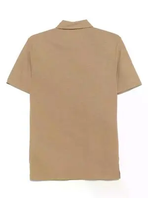 ZANONE Cotton Polo Shirt - Neutrals