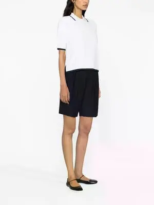 Thom Browne Rib-stitch Boxy Polo Shirt