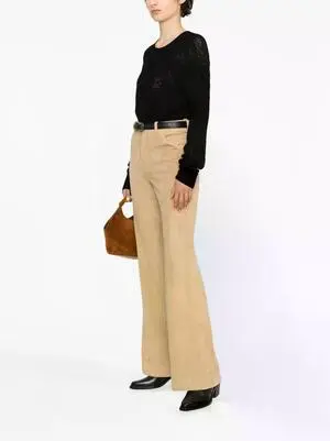 Etro Logo-embroidered Cable-knit Jumper