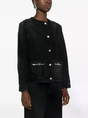 Givenchy Chain-detailing Denim Jacket