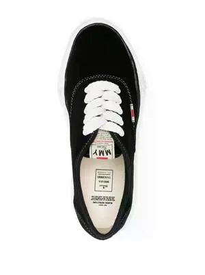 Mihara Yasuhiro Logo-patch Low-top Sneakers - Black