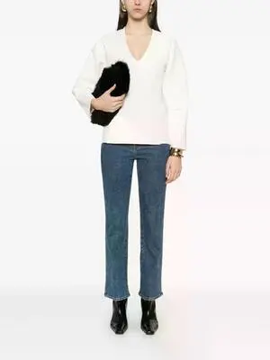 Khaite Vivian Cropped Jeans