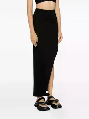 Monse High-waisted Cotton Midi Skirt