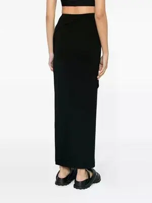 Monse High-waisted Cotton Midi Skirt