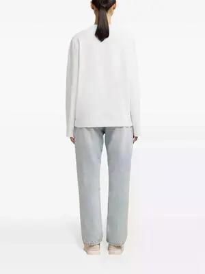 AMI Paris De Coeur Long-sleeve T-shirt - White