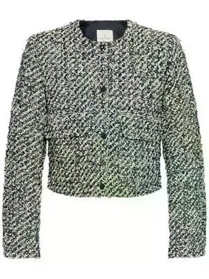 Moncler Dauphin Tweed Jacket - Black