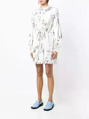 MACGRAW In Cahoots Printed Mini Dress