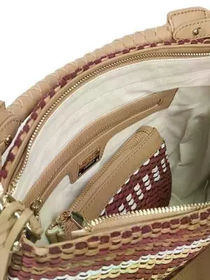 V°73 Stefanie Braided-detail Bucket Bag - Red