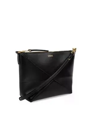Loewe Puzzle Shoulder Bag - Black