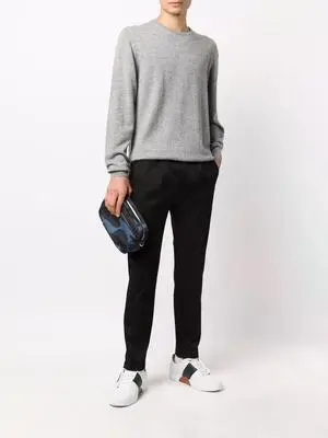 ALLUDE Fine-knit Cashmere Jumper - Grey