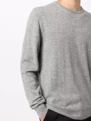 ALLUDE Fine-knit Cashmere Jumper - Grey