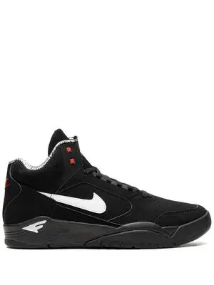 Nike Air Flight Lite Mid Sneakers - Black