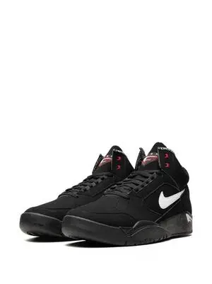 Nike Air Flight Lite Mid Sneakers - Black
